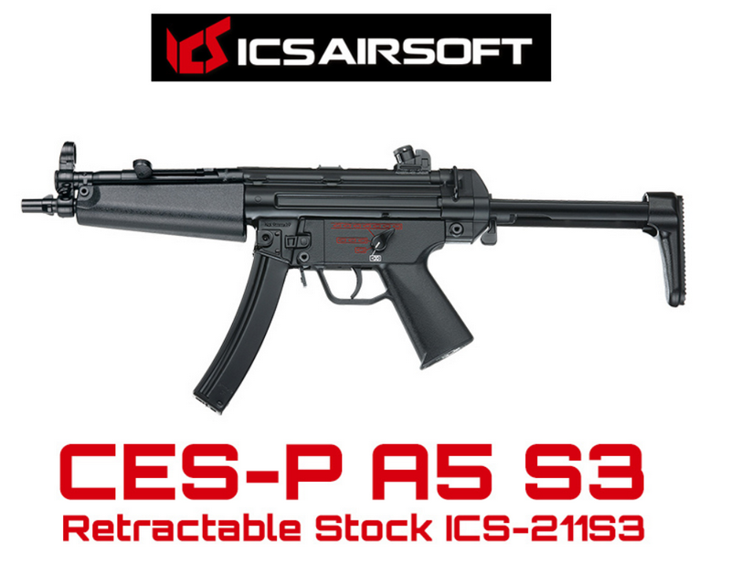 ICS CES-P A5 S3 MP5 Mosfet - Electronic Trigger Retractable - Burst St