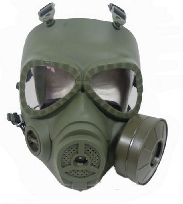 Gas Mask Dummy Maschera Anti Gas OD Protettiva con Ventola by Big Drag